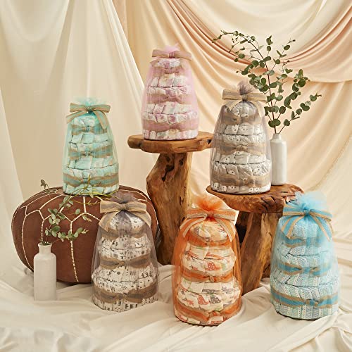 The Honest Company Diaper Cake | Clean Conscious Diapers, Baby Personal Care, Plant-Based Wipes | Pattern Play | Regular, Size 1 (8-14 lbs), 35 Count