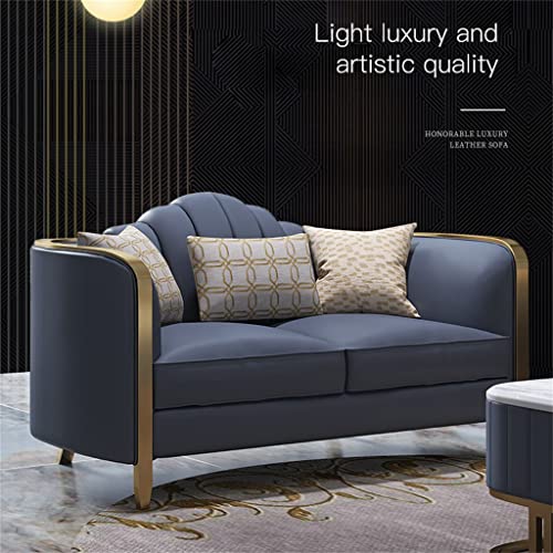 SLNFXC Home Furniture Bedroom Small Leisure Lazy Sofa Combination Living Room Leather Large Sofa