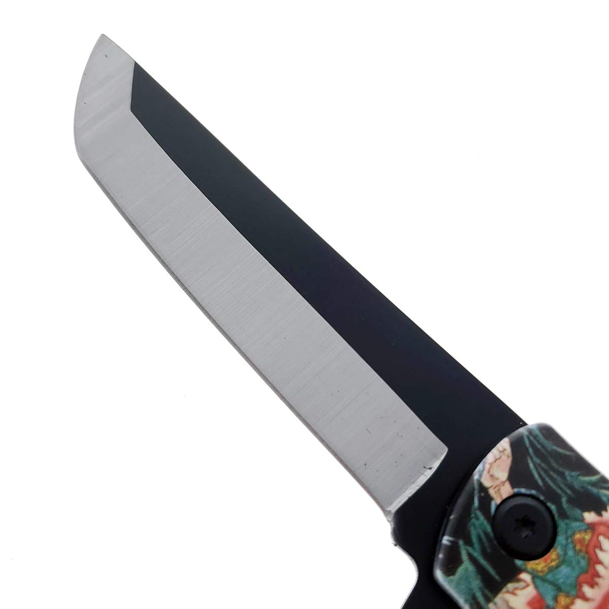 Japanese Culture Style Folding Pocket Knife. for Collection, Gift, Hunting, Camping and Daily Used