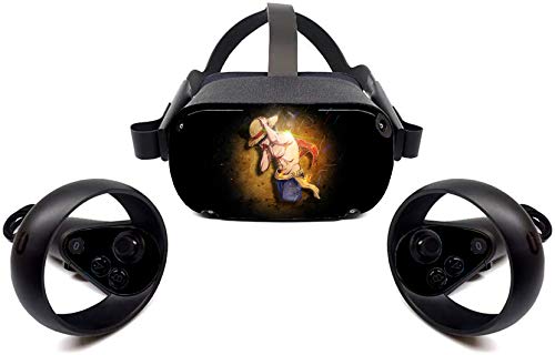 Japanese Manga Vinyl Skin Sticker Decal Cover for Oculus Quest Headset and Controllers by ok anh yeu