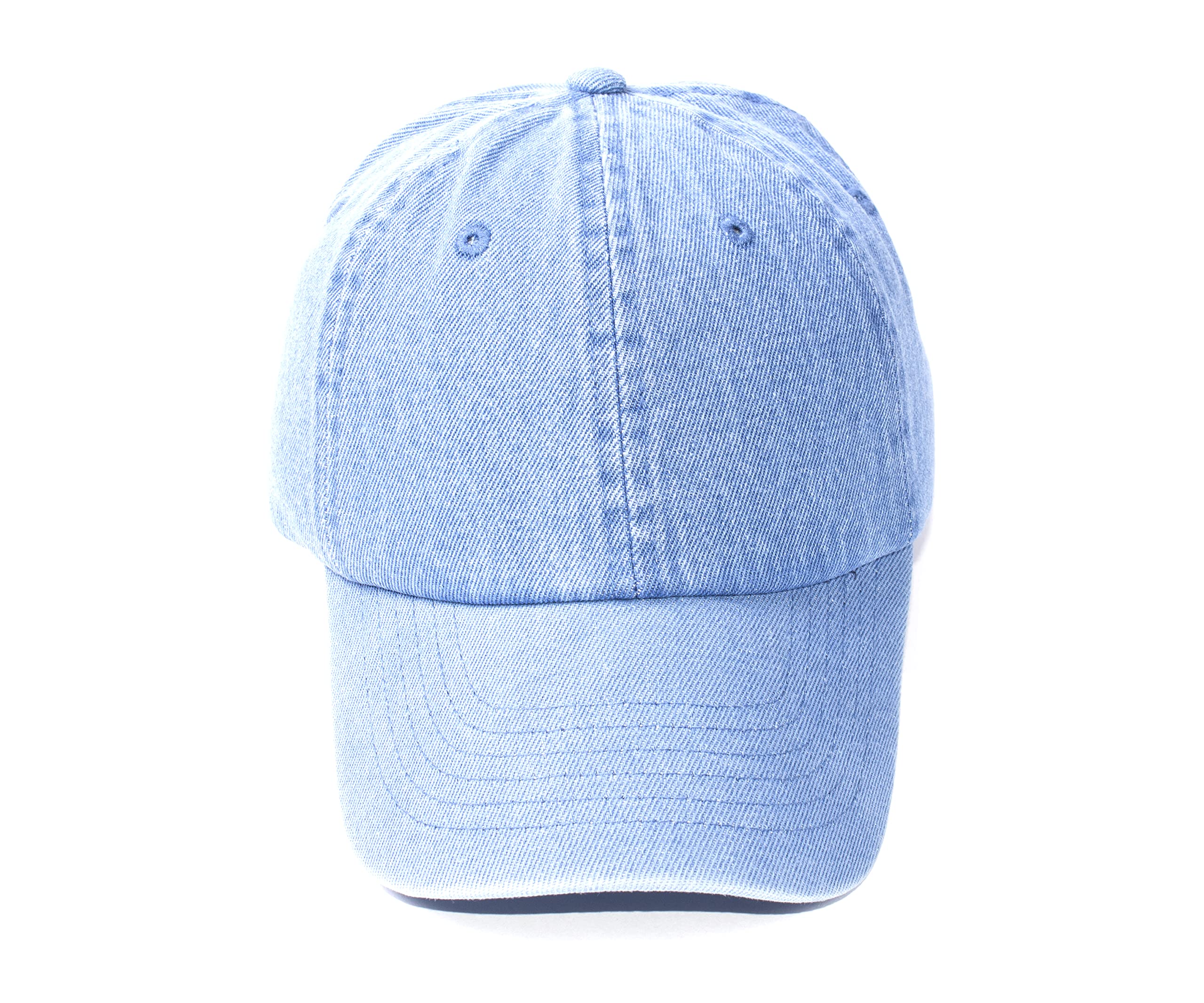 Jean Soft Comfort Casual Everyday Baseball Cap Women Surf Hat for Men Vintage Everyday Wear Low Crown Hat.(Surf Blue)
