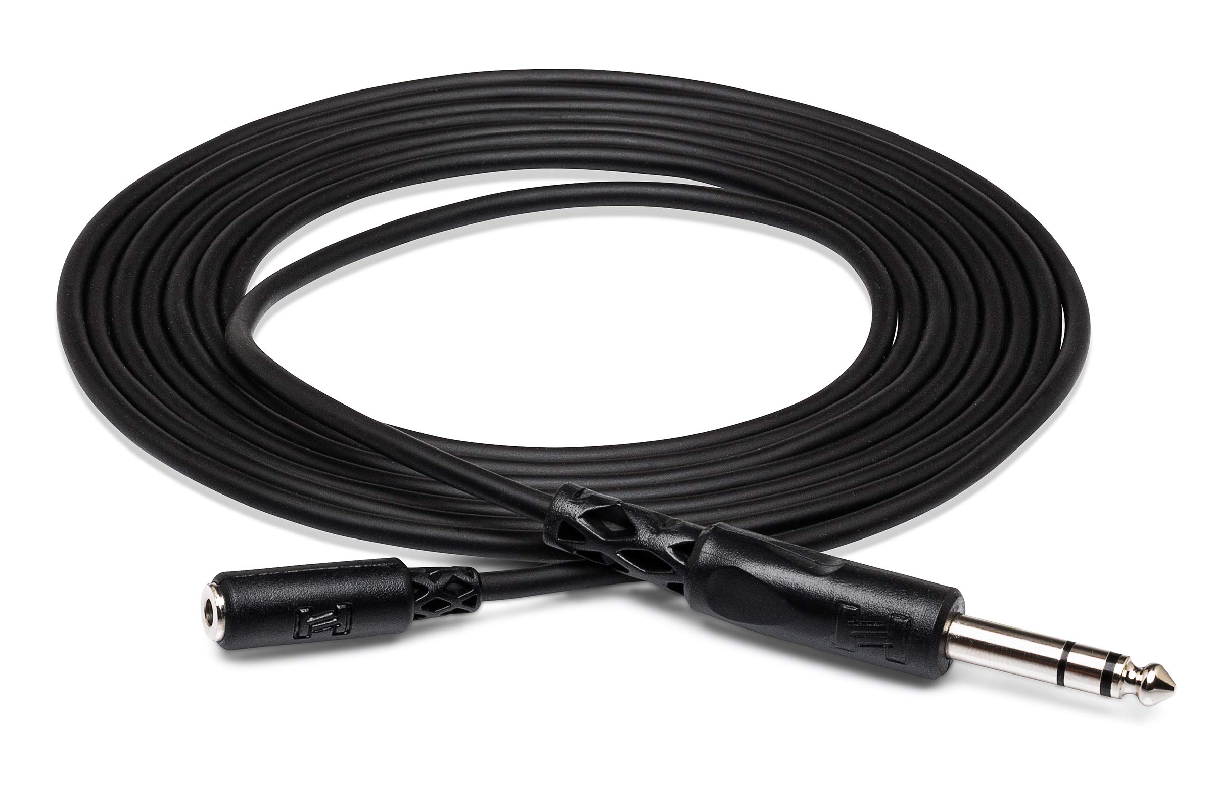 Hosa MHE-325 3.5 mm TRS to 1/4" TRS Headphone Adaptor Cable, 25 Feet