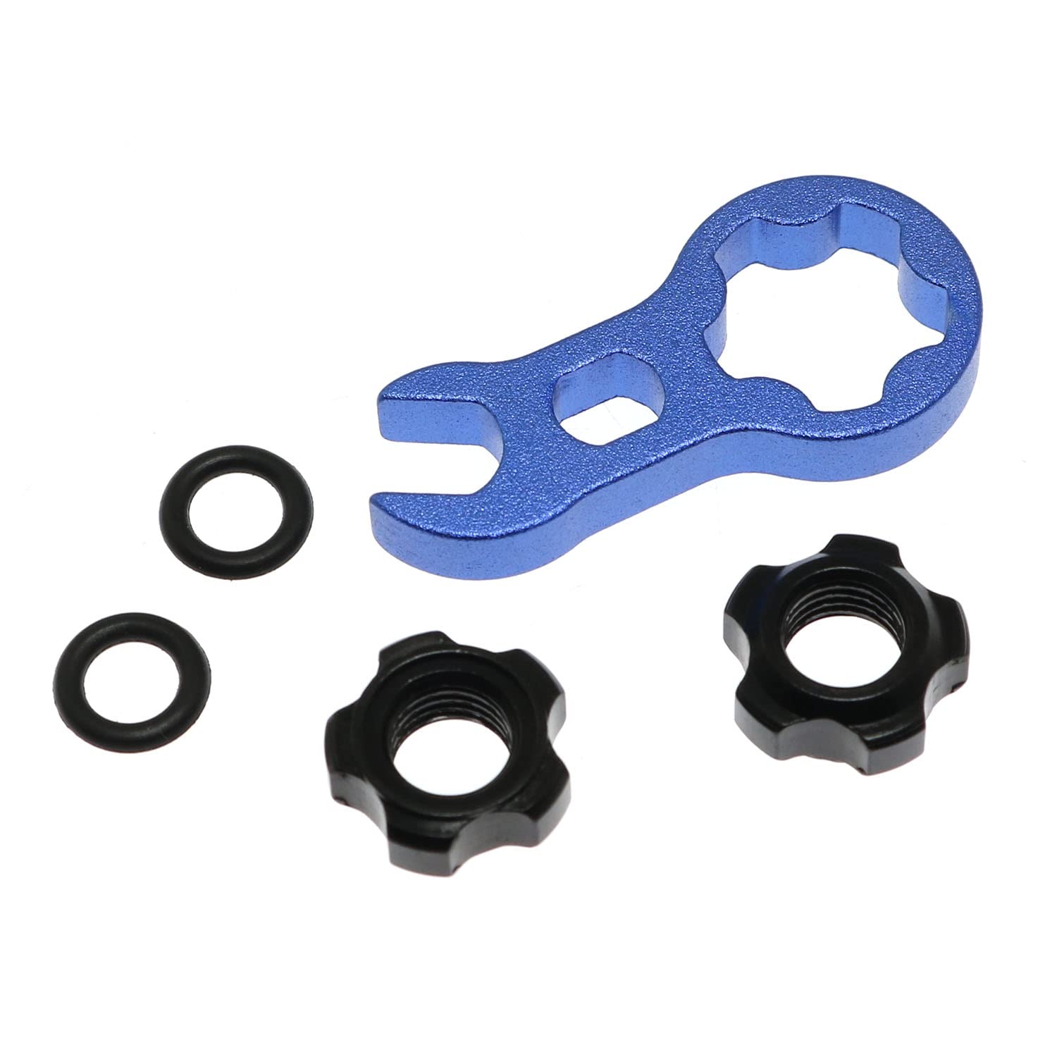 Maxmoral Mountain or Road Bicycle Accessories, Bike Vacuum Tire Valve Nut, Presta Inner Tube Spool Wrench Tool