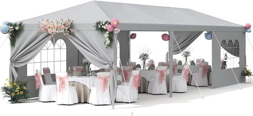 Homall Party Tent, 10x30 Outdoor Wedding Party Canopy Tent