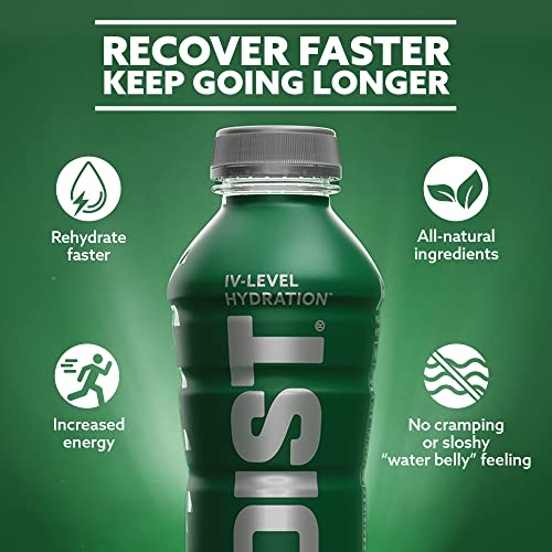 HOIST Premium Military Hydration Electrolyte Drink, Powerful IV-Level Hydration, Clinically Proven Performance Drink, Watermelon, 16 Fl Oz (Pack of 12)