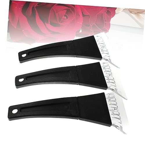 Vaguelly 3pcs Snow Remover Windshield Scraper Windshield ice Scraper car Snow plow