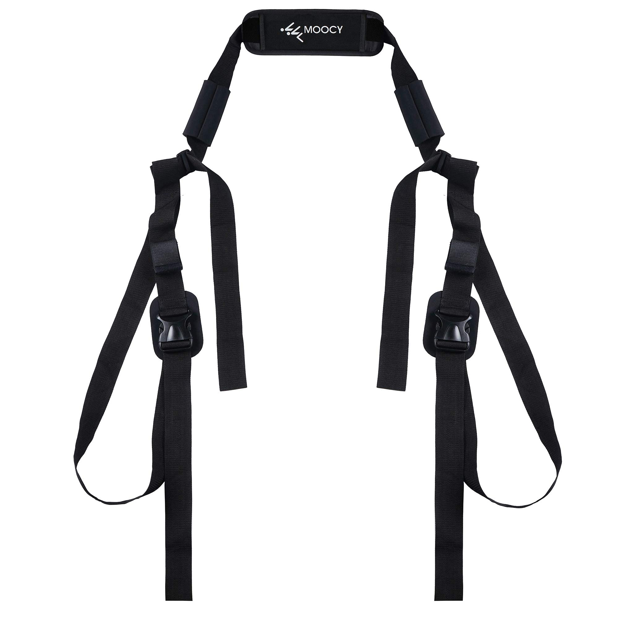 Ikerall Multi-use SUP Shoulder Carry Strap Soft Kayak Storage Sling, Adjustable Length Nylon Carry Sling with Metal Buckle for Surfboard Canoe Paddle Board Carrying Accessories