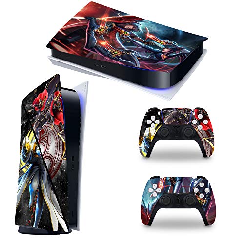 Japan Warrios PS5 Whole Body Vinyl Skin Sticker Decal Cover for playstation 5 System Console and Controllers ( Only fit PlayStation 5 regular)