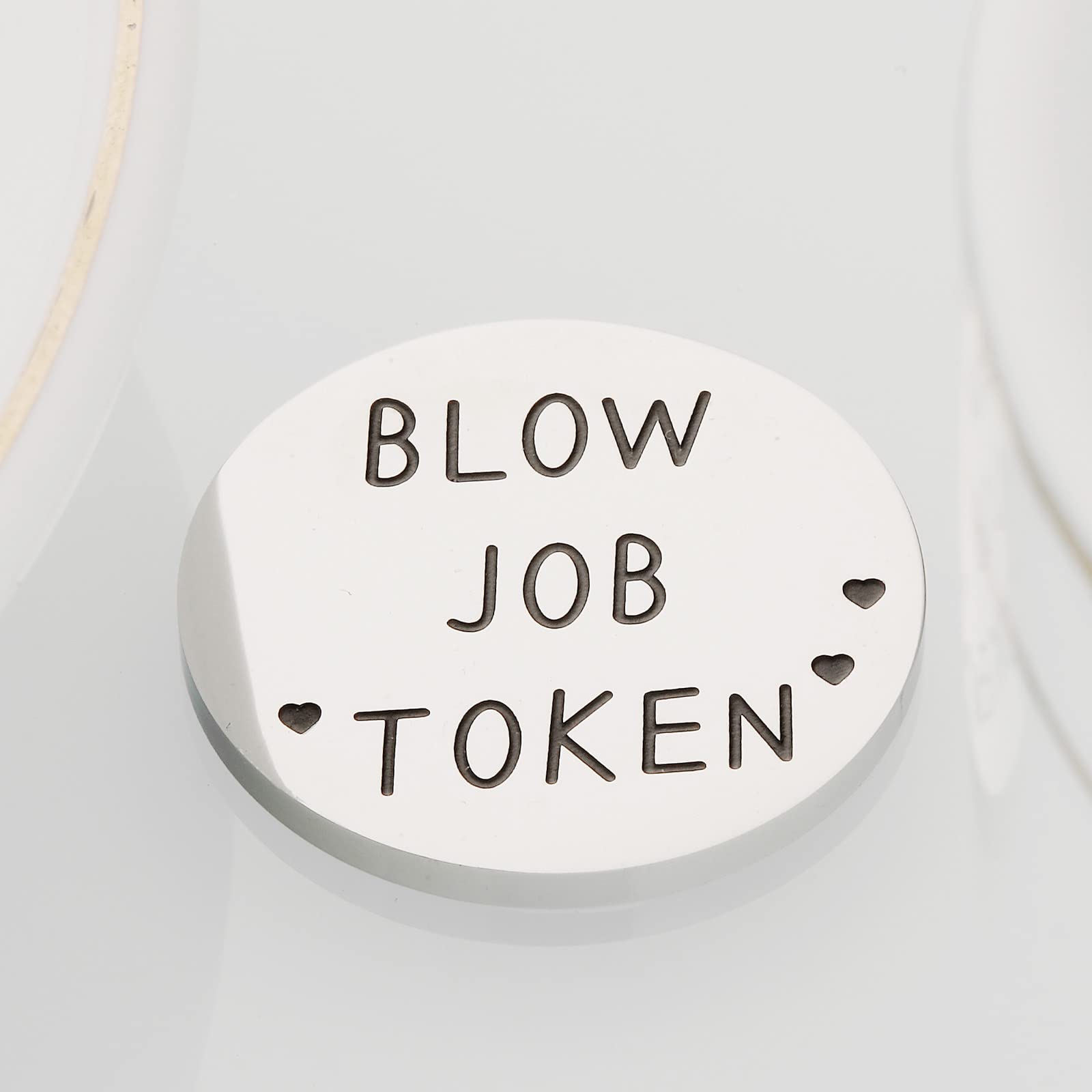 HUTIMY Couples Token Gift Jewelry for Him Gift Husband Valentine's Men Pleasure Items Naughty Coin