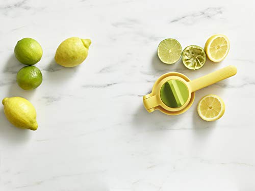 Joseph Joseph JuiceMax Dual-Action Citrus Press, One Size, Yellow