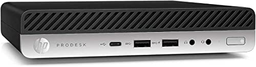 HP ProDesk 600G4 Micro Desktop Computer | Hexa Core Intel i5 (3.2) | 8GB DDR4 RAM | 250GB SSD Solid State | Windows 11 Professional | Home or Office PC (Renewed)