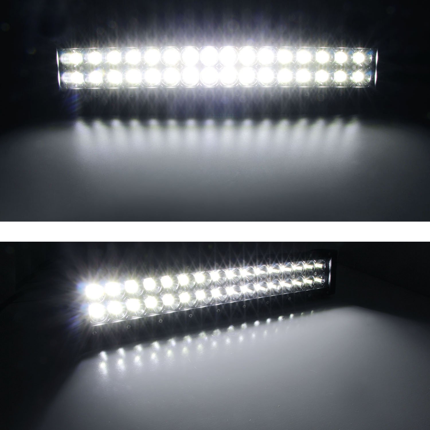 iJDMTOY Lower Grille Mount LED Light Bar Kit Compatible with 2009-14 Ford F-150 or Raptor, Includes (1) 96W High Power LED Lightbar, Lower Bumper Opening Mounting Brackets & On/Off Switch Wiring Kit