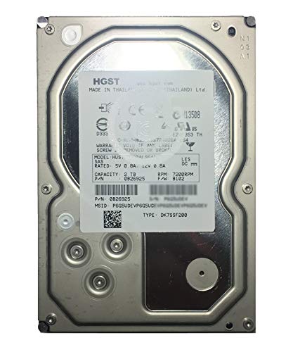HPE HGST HUS724020ALS641 0B26925 SED 7.2K 6Gbps SAS 3.5" LFF
