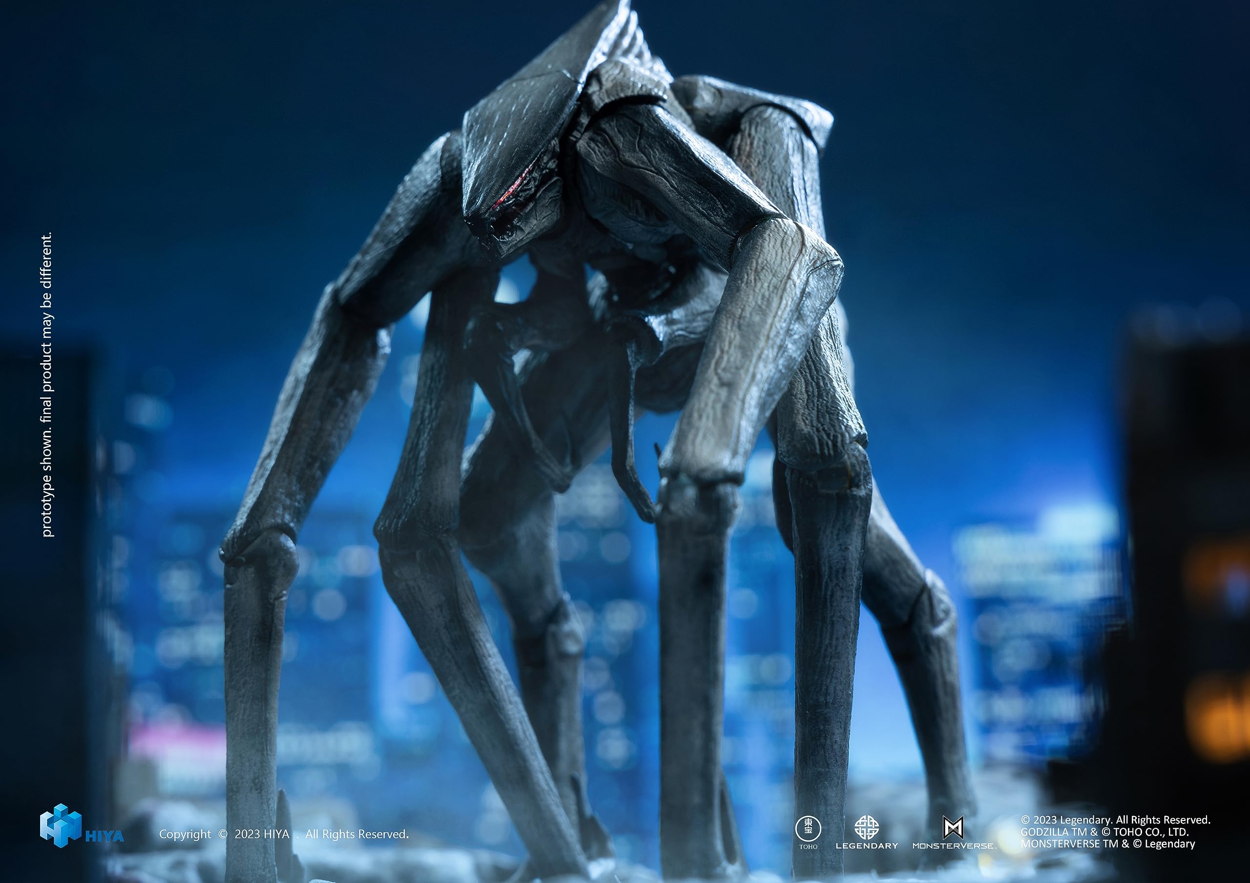 Hiya Toys Godzilla (2014) Female Muto Exquisite Basic Series Previews Exclusive Action Figure
