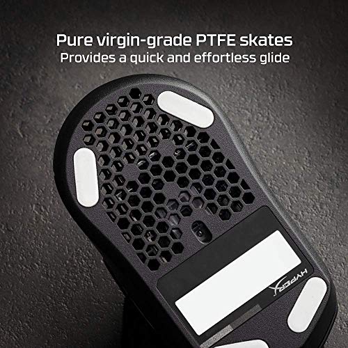 HyperX Pulsefire Haste Gaming Mouse 59g Hex Honeycomb Shell Customizable RGB Hyperflex USB Cable 16000 DPI 6 Programmable Buttons for PC PS5 PS4 Xbox Series X|S Xbox One (Renewed)