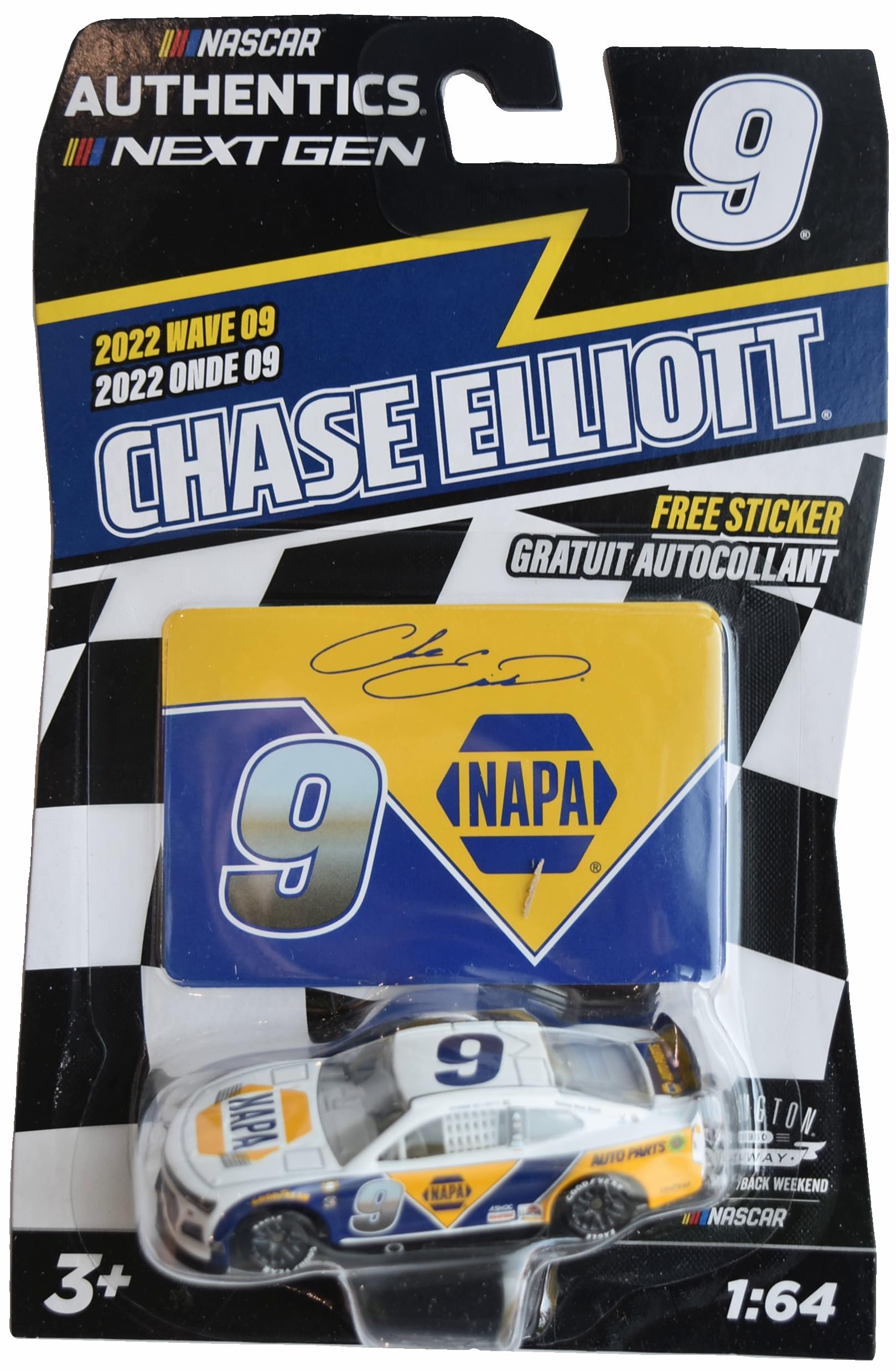 Hot Wheels Nascar Chase Elliott, Wave 9 2022