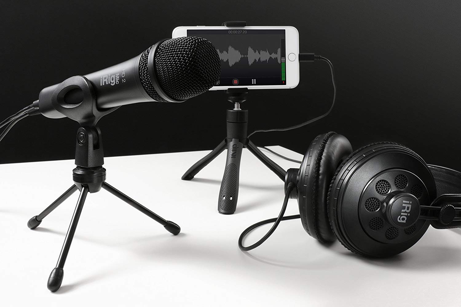 IK Multimedia iRig Mic HD 2 High-definition Handheld Digital Microphone for iPhone, iPad, Mac and PC