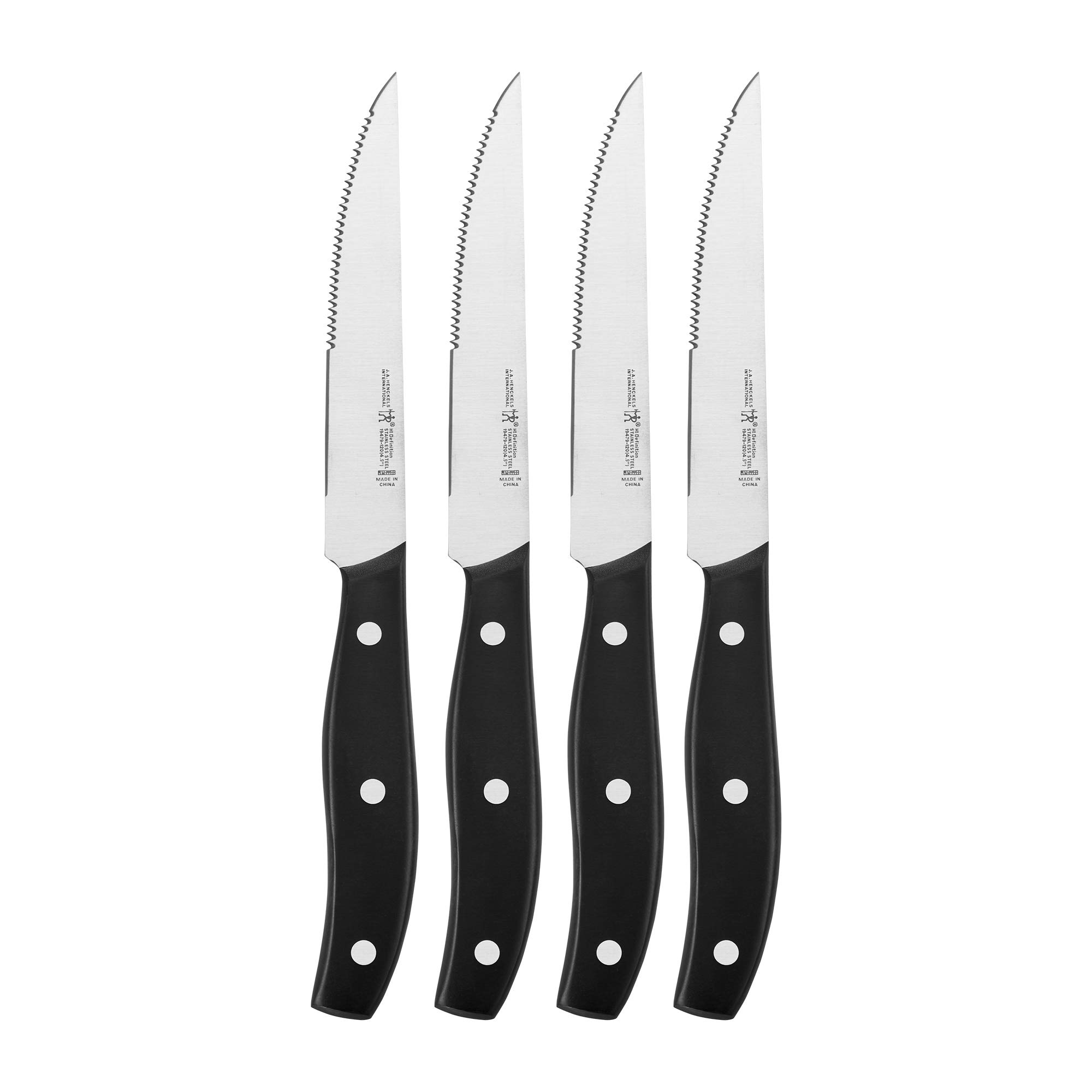 HENCKELS Definition 12-pc Knife Block Set - Cherry Wood