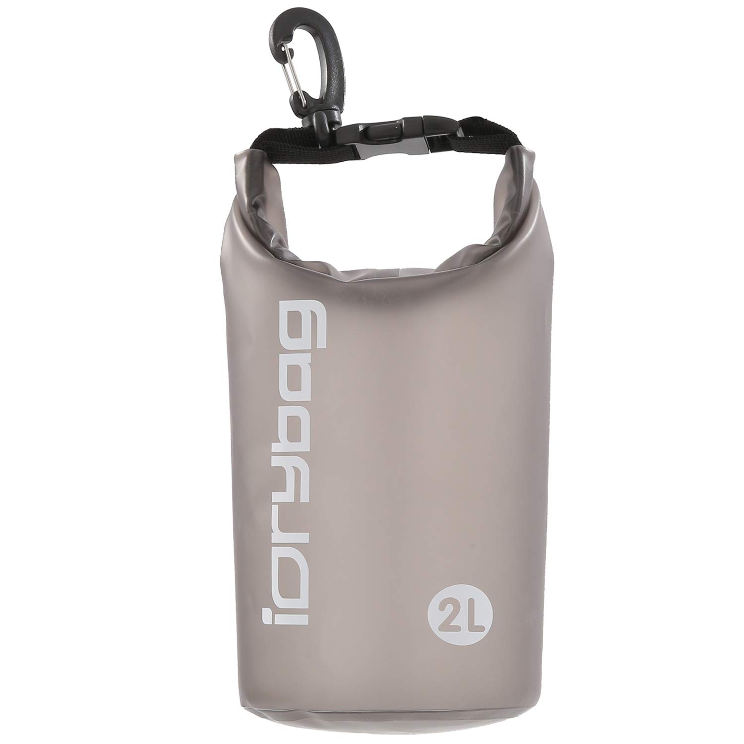 IDRYBAG Clear Dry Bag Waterproof Floating 2L/5L/10L/15L/20L, Lightweight Dry Sack Water Sports, Marine Waterproof Bag Roll Top for Kayaking, Boating, Canoeing, Swimming, Hiking, Camping, Rafting