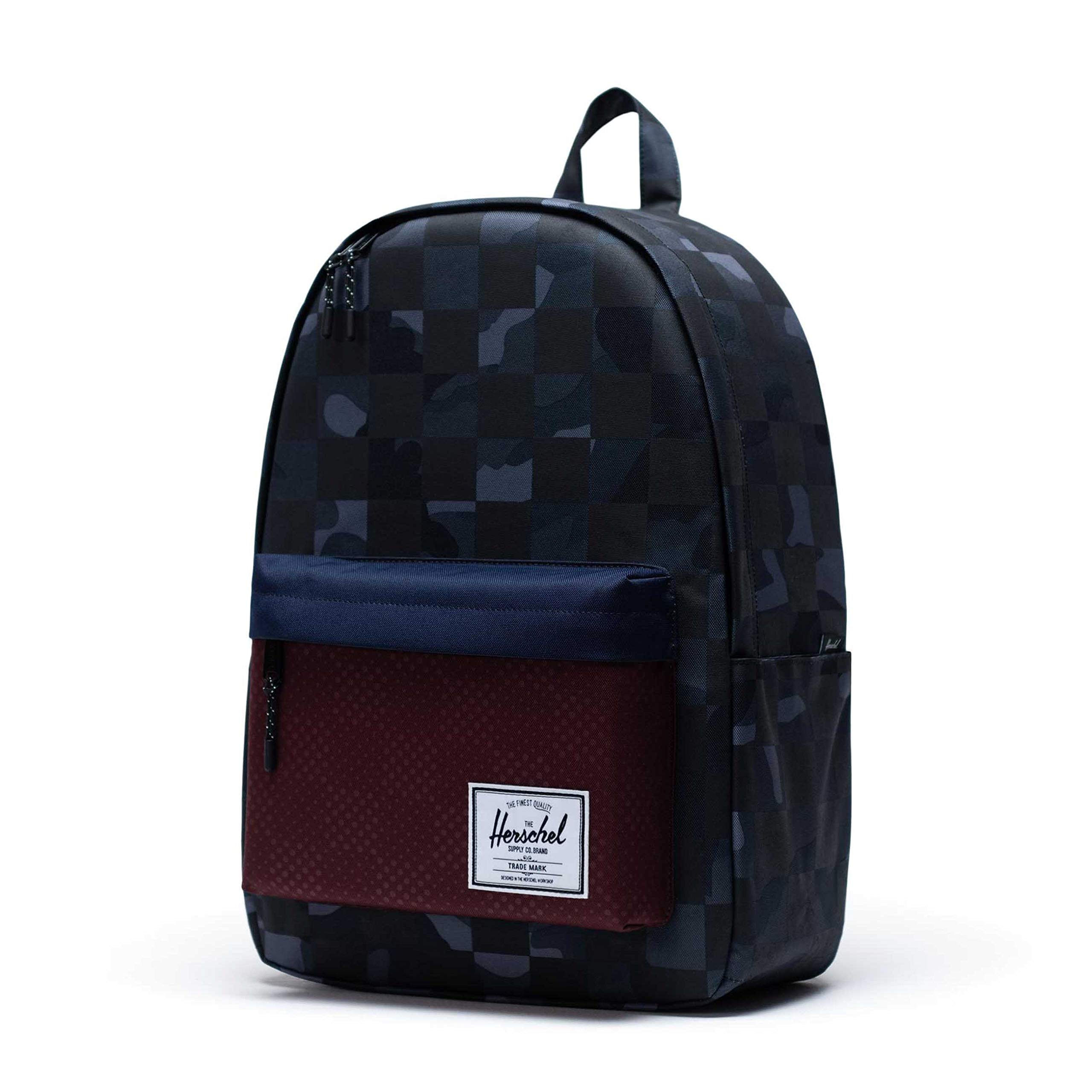 Herschel Supply Co. Classic X-Large Night Camo/Plum Dot Check/Checker One Size