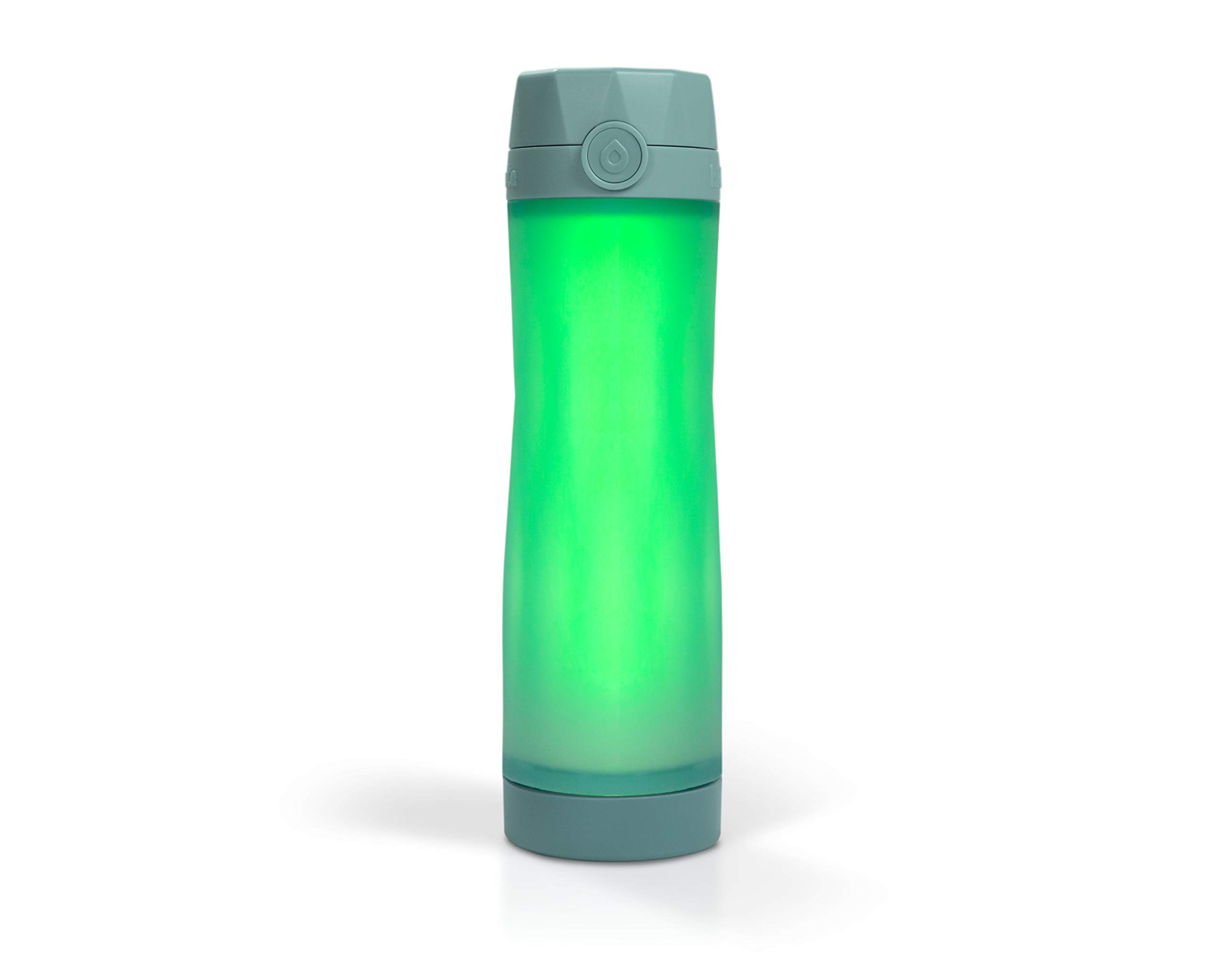 Hidrate Spark 3 Smart Water Bottle, Tracks Water Intake and Glows to Remind You to Stay Hydrated, BPA Free, 20 oz, Storm