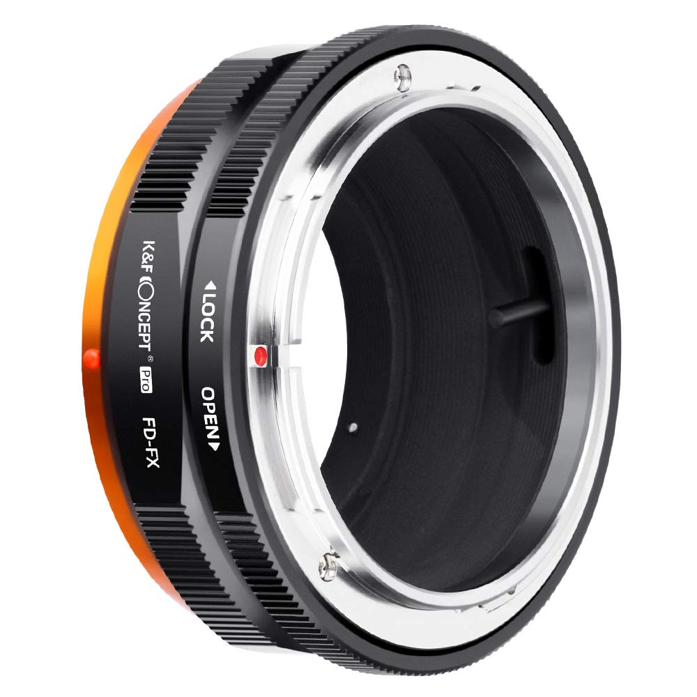 K&F Concept Lens Mount adapter Compatible for Canon FD FL Lens to Fujifilm Fuji X-Series X FX Mount Mirrorless Cameras with Matting Varnish Design for Fuji XT2 XT20 XE3 XT1 X-T2