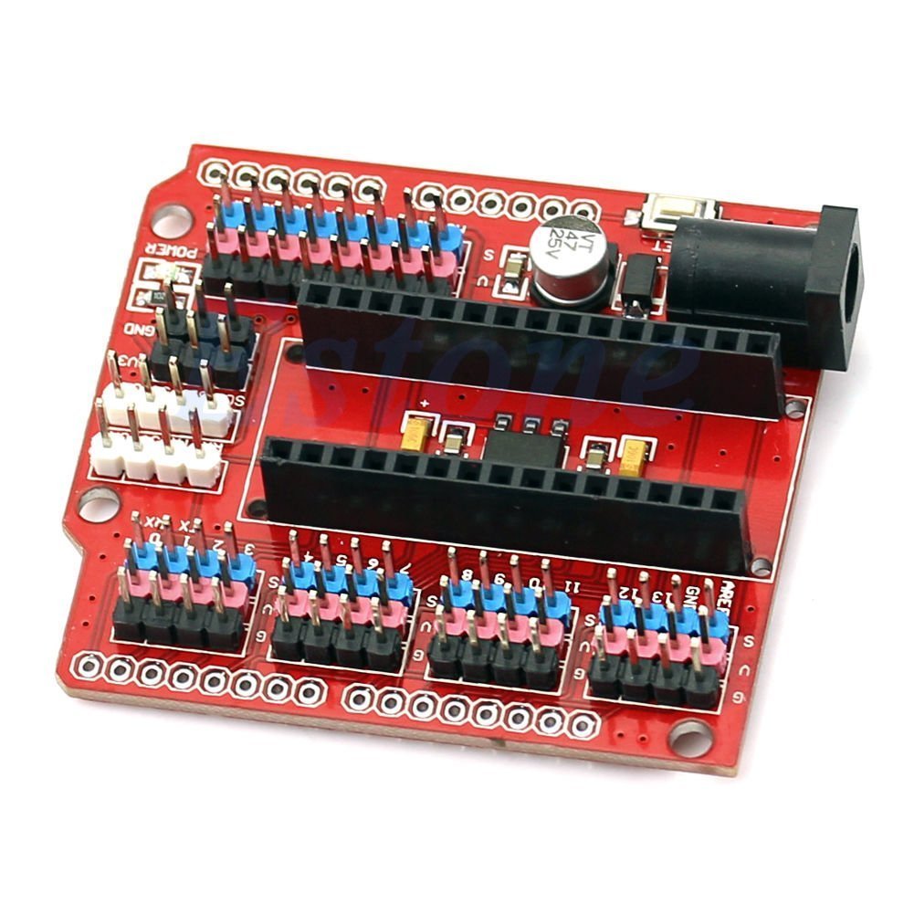 HiLetgo 5pcs Nano I/O Expansion Sensor Shield for Arduino UNO R1 Nano 3.0 Duemilanove 2009