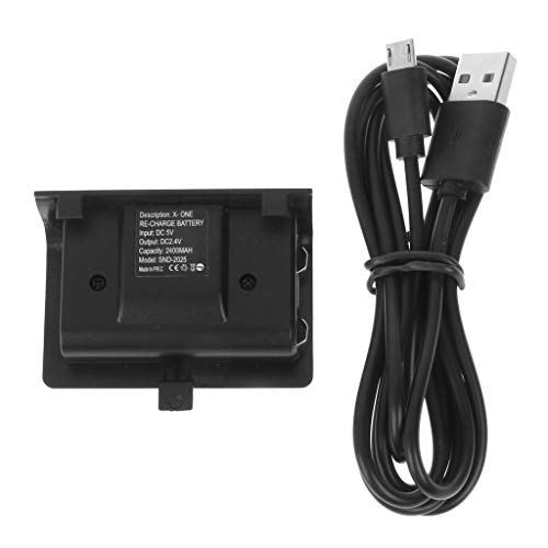 huanban072 NI-MH 2400MAHCharger Kit Rechargeable Battery Pack + USB Cable Charger Cable