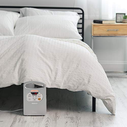 IRIS USA Portable Blanket Warmer for Warming Bed and Couch, with Shoe Dryer Attachment, Advanced-White