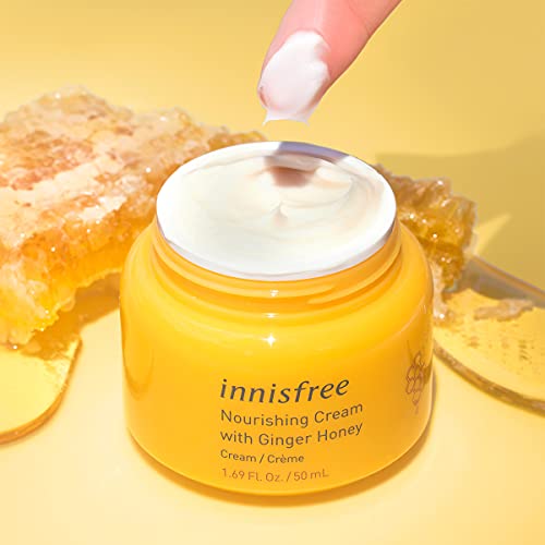 innisfree Ginger Honey Nourishing Cream Face Moisturizer Treatment, 1.69 Fl Oz (Pack of 1)