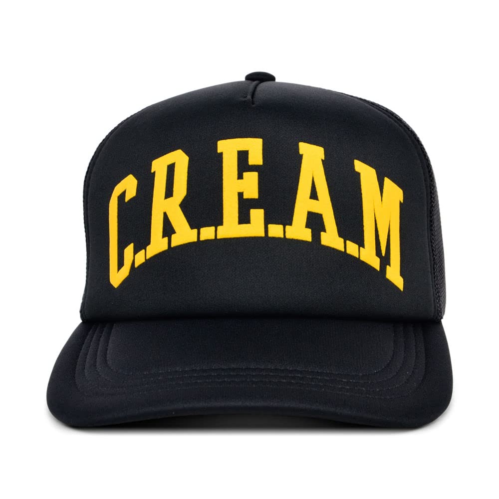 Lids New York Pop Culture Foam Trucker Adjustable Snapback Cap Navy/Yellow