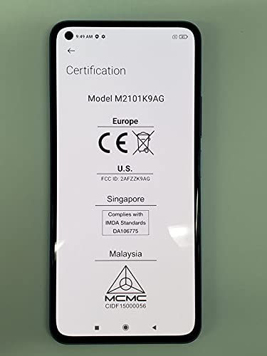 Xiaomi Redmi K30 4G LTE (256GB + 8GB) (NOT Verizon AT&T Cricket Straight Metro Talk) Quad Camera 6.67" + (w/Fast Car Charger) (Blue)