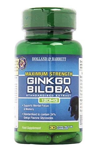 Holland & Barrett Ginkgo Biloba 30 Capsules 120mg