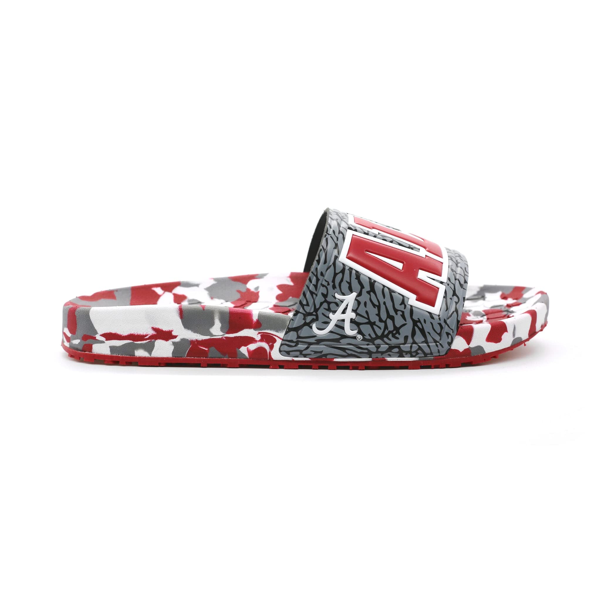 Hype Co University of Alabama UA Crimson Tide Slydr Sports Slide Sandal