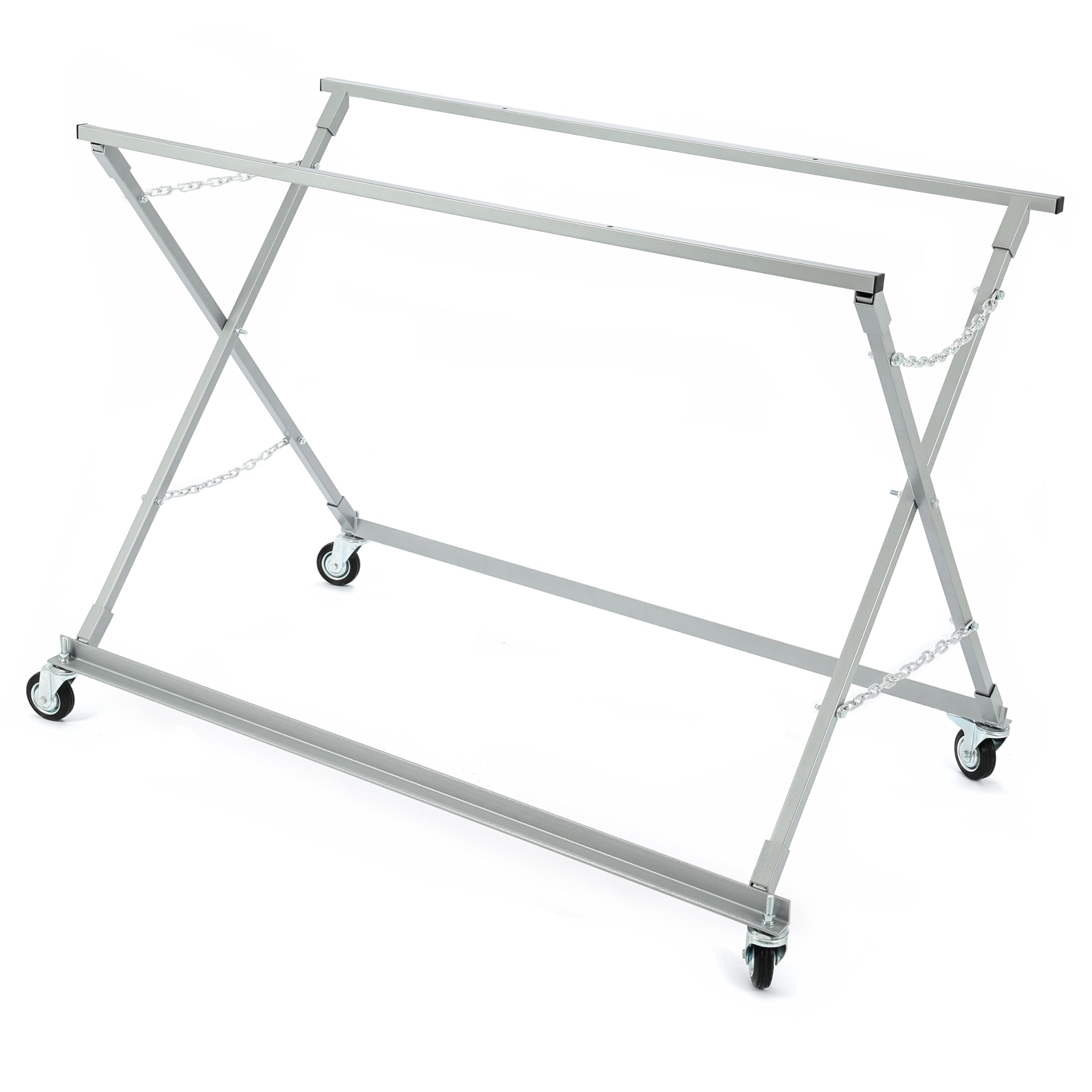 HECASA Folding Truck Bed Roller Dolly Pickup Fold Truck Bed Cart with Caster Wheels
