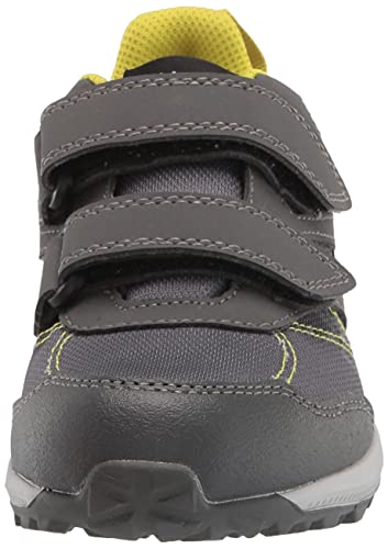 Jack Wolfskin Woodland Texapore Low Vc K Hiking Boot, Grey/Light Green, 11 US Unisex Big Kid
