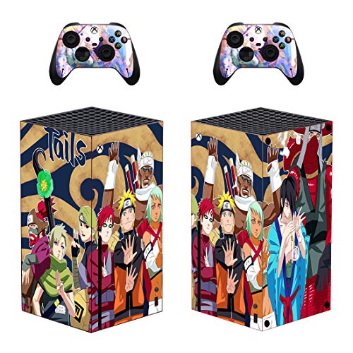 KAJAL MANI Vinyl Skin Sticker Decal Wrap for X-box-One-Series X Console Skin Set Ninja itachi