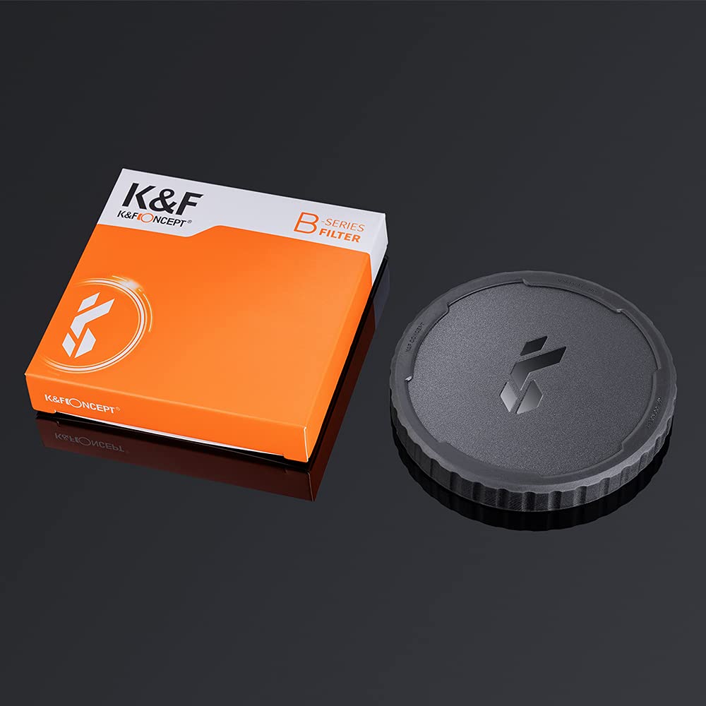 K&F Concept 82mm Variable ND Lens Filter Cap TPU Material Filter Cap Only for K&F 82mm Adjustable Neutral Density Filter