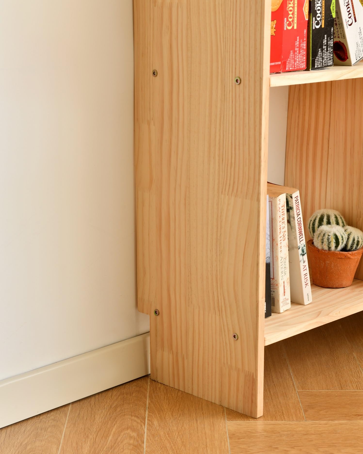 Heehee Cube Bookshelf Bookshelves Storage Organizer Shelf Bookcase Cube Storage Organizer for Bedroom,Living Room,Office (9-Cube)