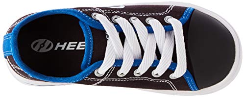Heelys Boy's Classic X2 Trainers, Black (Black/White/Snorkel Blue Black/White/Snorke, 4 Big Kid