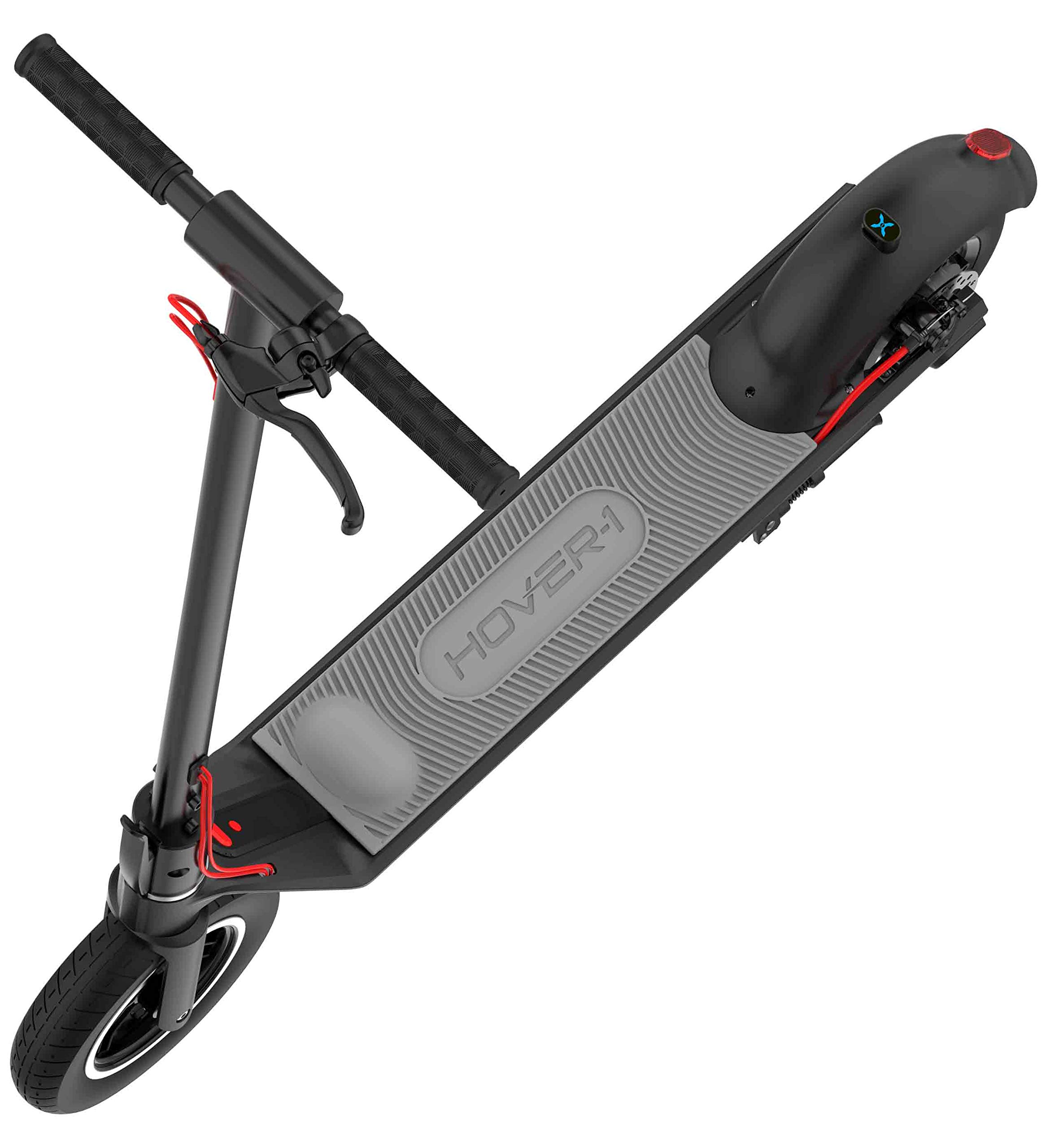 Hover-1 Engine Electric Scooter | 21.7MPH, 5HR Charge, 11 Mile Range, Battery Life Indicator, High Grip Tires, 220LB Max Weight, Cert. & Tested - Safe for Teens & Adults