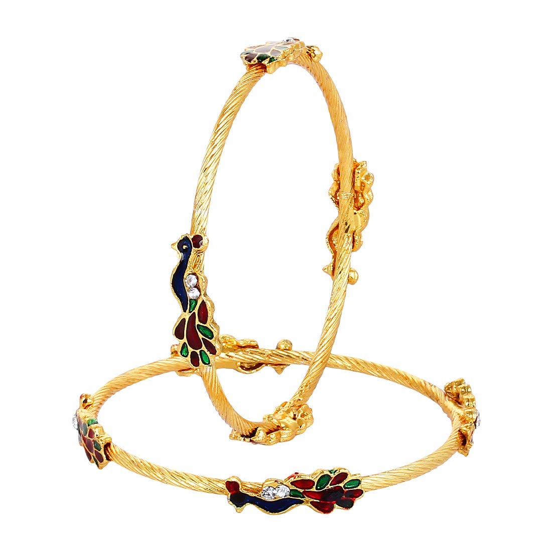 Kalyani Gold Plated Bangles Combo of 6 Bangles Jewellery For Women