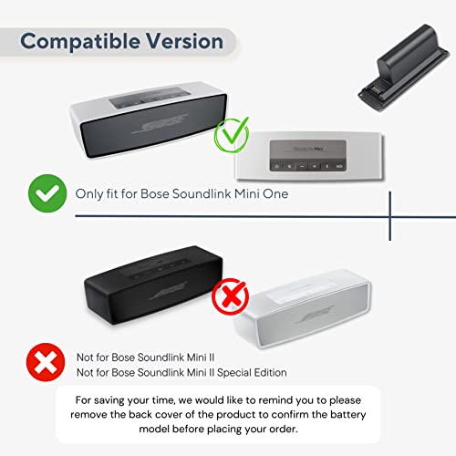 HWG 061384 Battery Replacement Compatible with Bose SoundLink Mini One, fits 061384 061385 061386 063404 063287 [21.46Wh / 2900mAh] - NOT for Bose SoundLink Mini II