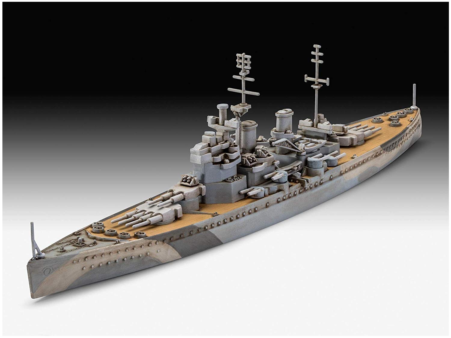 HMS King George V Plastic Model Kit