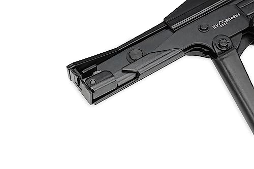 RVR Zip Tie Install Tool - Powerful Tension with Built-In Flush Cutter, All Metal, Adjustable, Comfort Grip, Spring Loaded Lightweight Cable Tie Gun, 6" for Nylon Ties up to 1/4”- Black