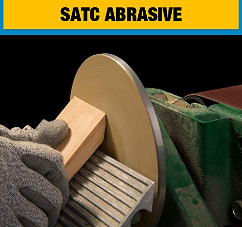 S SATC 100 PCS PSA Sanding Discs 6 Inch Adhesive Backed Sandpaper 80 Grit Sander Attachment for Drill Self Stick Aluminum Oxide Round Automotive Sandpaper with Sticky Back
