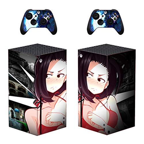 KAJAL MANI Vinyl Skin Sticker Decal Wrap for X-box-One-Series X Console Skin Set Hero School