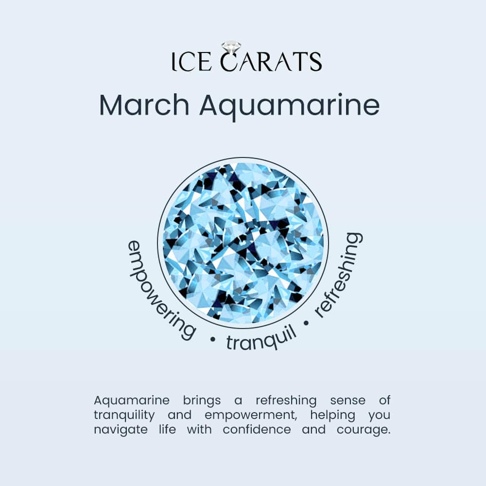 IceCarats 925 Sterling Silver Diamond Blue Aquamarine Oval Ring Gemstone Band Size 9.00