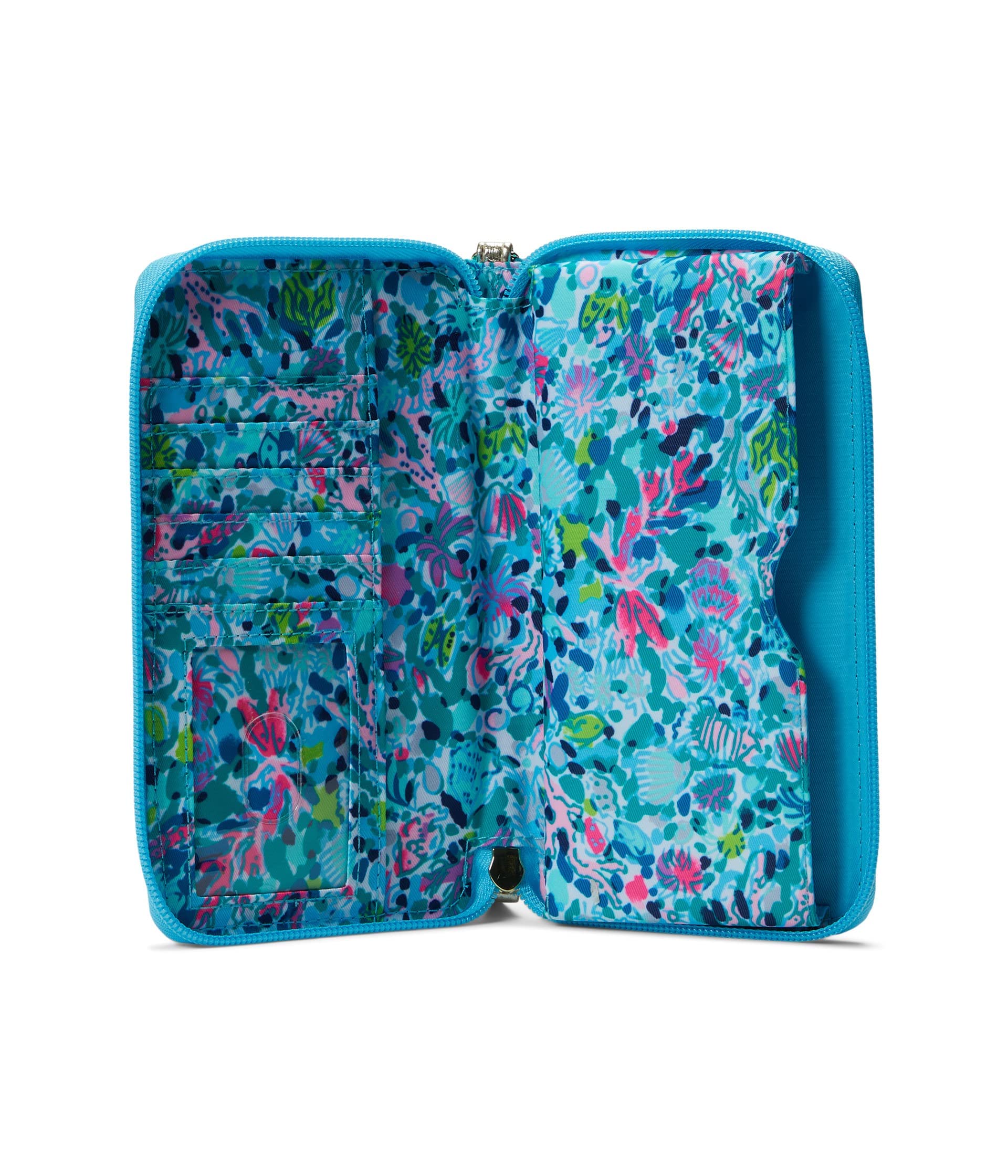 Lilly Pulitzer Tiki Palm Wristlet Multi Dive Bar One Size
