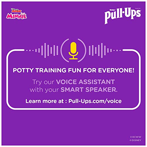 Huggies Pull Ups Learning Designs Big Pack, 2T-3T Girl, 54 Count (Pack of 1)